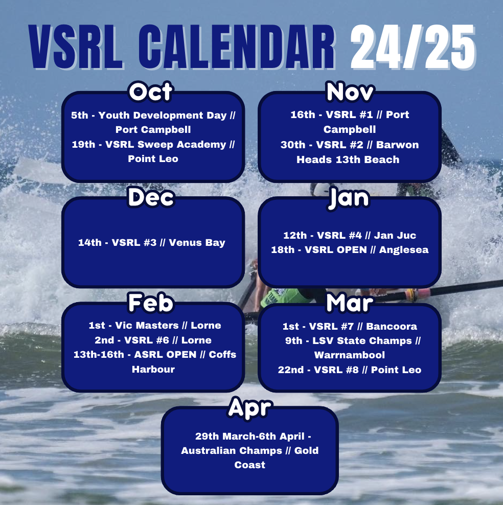 Competition Calendar – VSRL